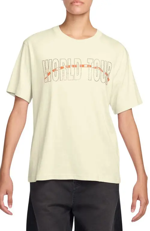 JORDAN World Tour Cotton Graphic T-shirt - 133 Sail