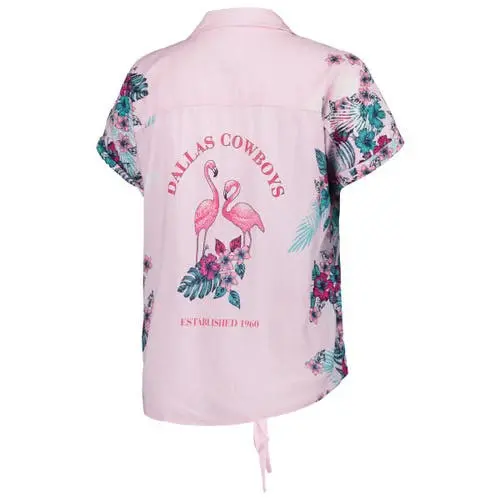MARGARITAVILLE Dallas Cowboys Stadium Tie-front Shirt