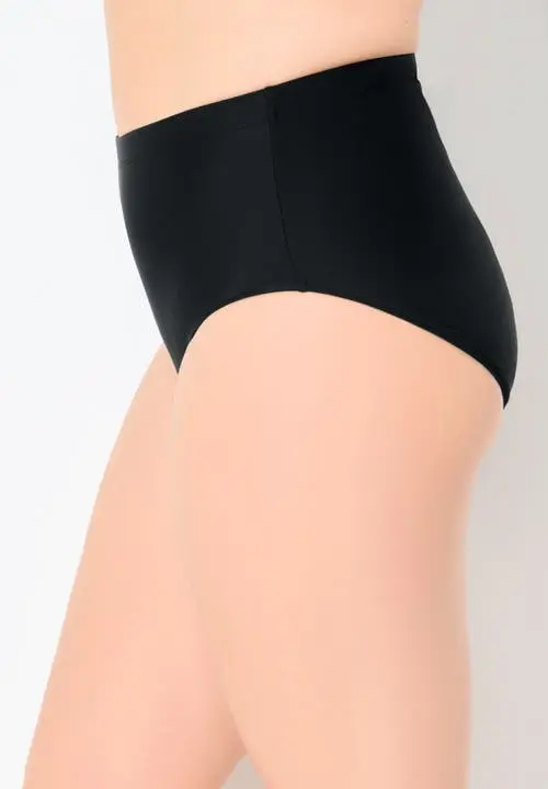 SWIMSUITS FOR ALL Tummy Control High-waist Swim Brief