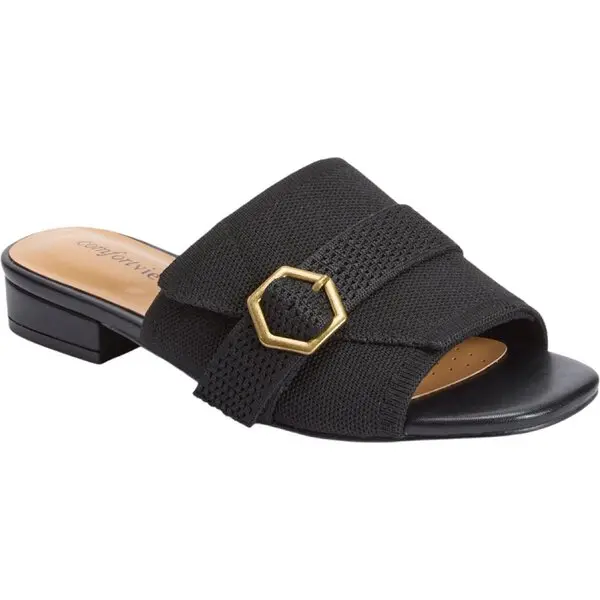COMFORTVIEW The Holden Slip On Mule - Black
