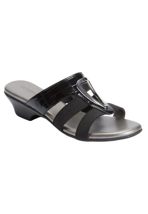 COMFORTVIEW The Casey Slip-on Mule - Black