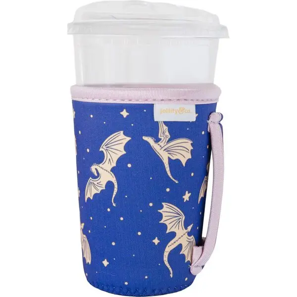 JOLLITY & CO Fantasy Dragon Print Beverage Sleeve - Assorted Pre-pack