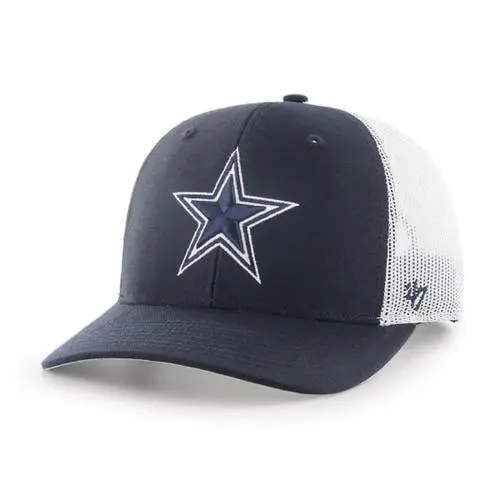'47 Dallas Cowboys Team Adjustable Trucker Cap - Navy