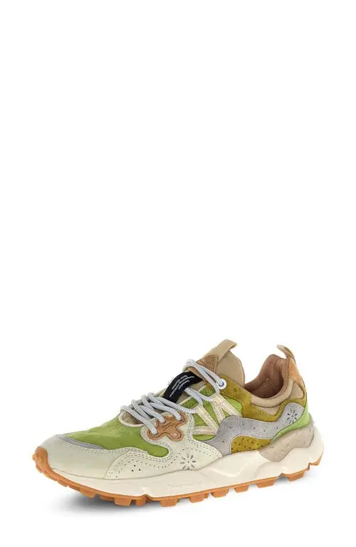 FLOWER MOUNTAIN Yamano 3 Sneaker - Ochre/yellow