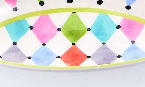 MACKENZIE-CHILDS Palm Springs Set Of 4 Melamine Bowls
