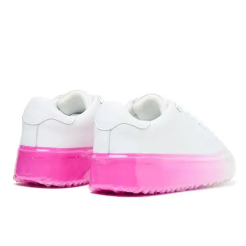 MALLET Grftr Ltc Dip Sneakers - White/pink