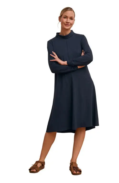 CELTIC & CO. Roll Neck Jersey Dress