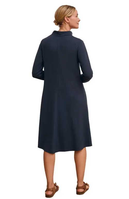 CELTIC & CO. Roll Neck Jersey Dress