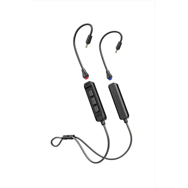MEE AUDIO Bt3 Bluetooth Wireless Adapter Cable For In-ear Monitors With 3 Connectors - Black