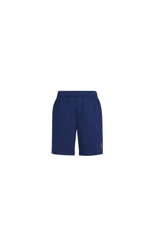 Brunello Cucinelli Interlock Bermuda Shorts - Avio Blue