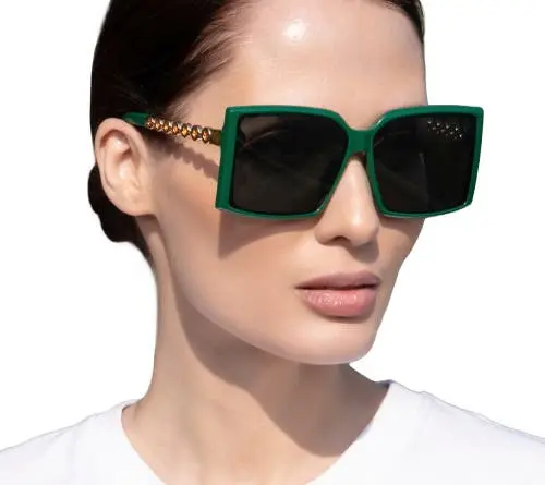 YOUZEY The Farrah Sunglasses - Green