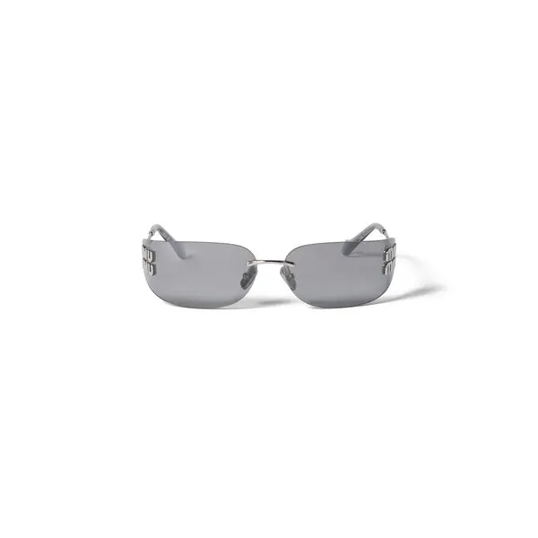 Miu Miu Aube Sunglasses - Grey Lenses