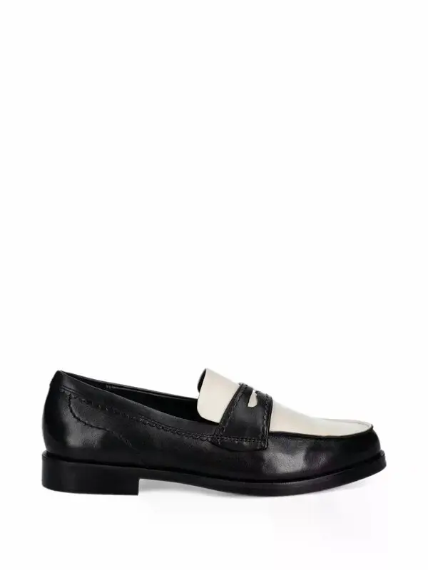 Clarks Scalloped Loafers - Black