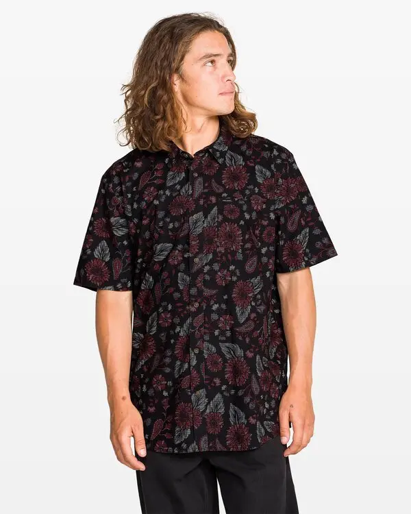 Volcom Scaler Stone Woven Short Sleeve Shirt
