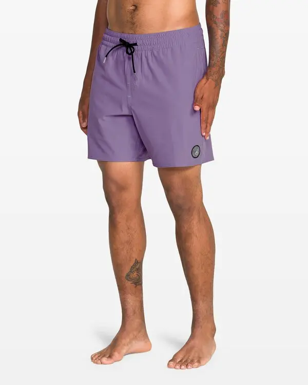 Volcom Lido Solid 16 Trunk - Violet