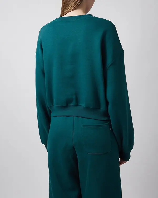 NEW BALANCE Trackside Fleece Crew Sweatshirt