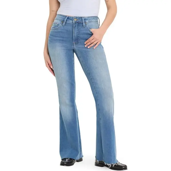 Good American Good Legs Flare Jeans - Indigo1211