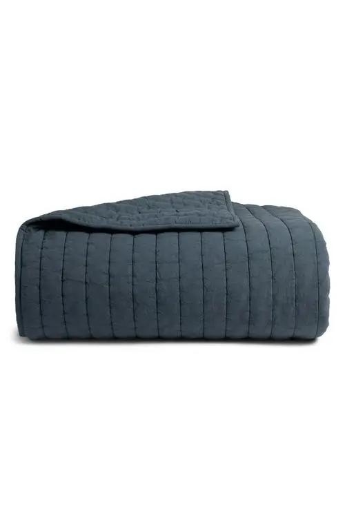 PARACHUTE Garment Dye Channel Quilted Quilt - Dusk