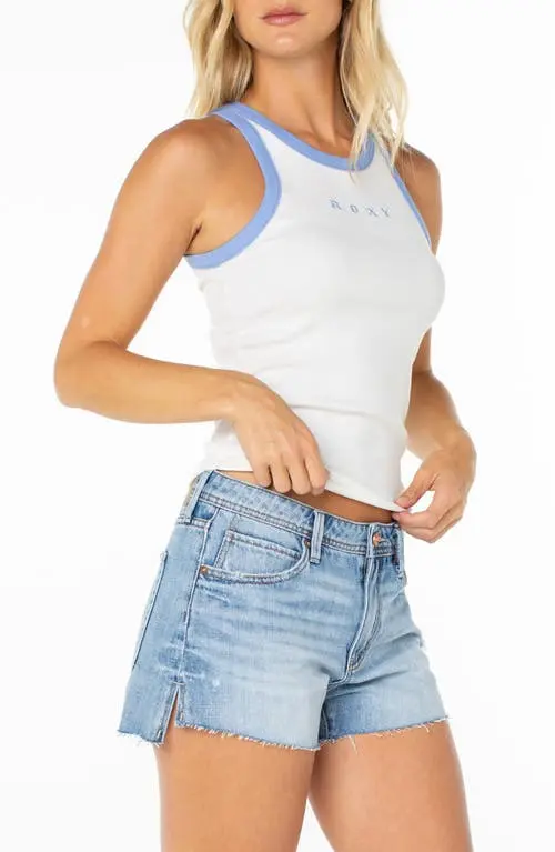 Roxy Boardwalk Rib Tank - Cloud Dancer