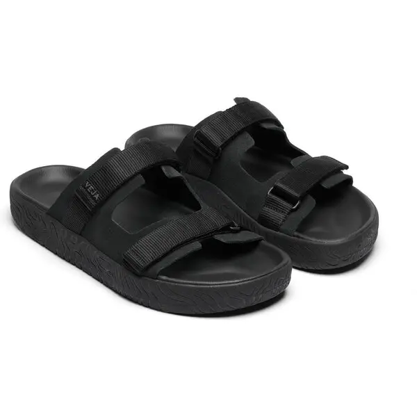 VEJA Arpoador Slide Sandal - Full-black
