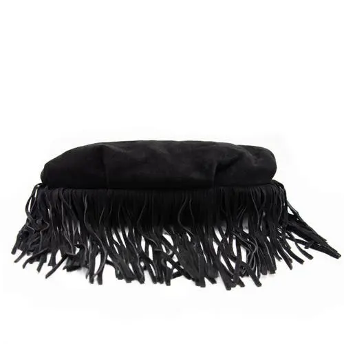 BOLSA NOVA Dallas Suede Fringe Hobo