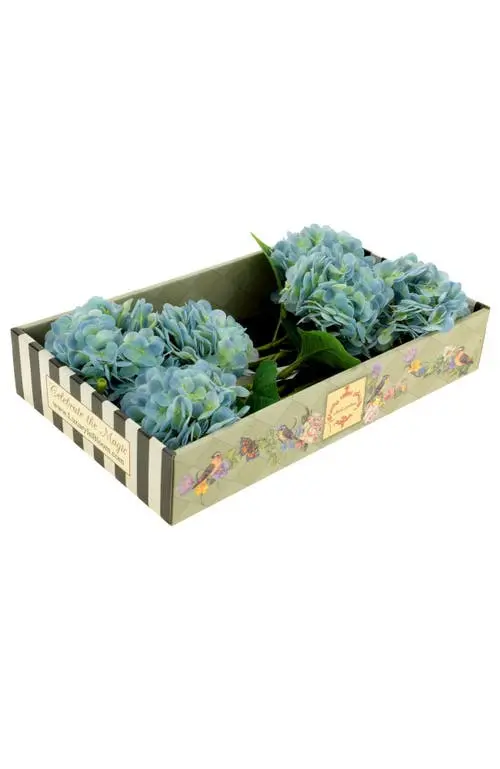 MARK ROBERTS Vibrant Hydrangea Natural Touch - Light Blue