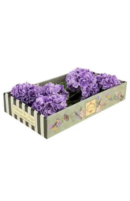 MARK ROBERTS Vibrant Hydrangea Natural Touch - Medium Purple