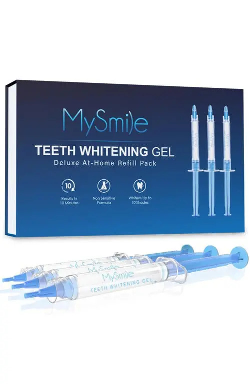 MYSMILE Teeth Whitening Gel Pack - Clear