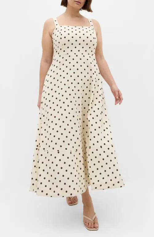 City Chic Collins Print Maxi Dress - Sweet Spot