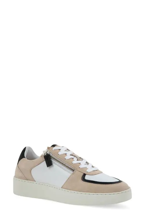 Naot Newbury Leather Sneakers - Almond Neutral Multi