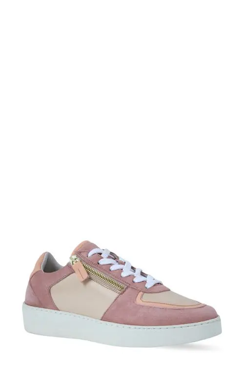 Naot Newbury Leather Sneakers - Peach Peony Multi
