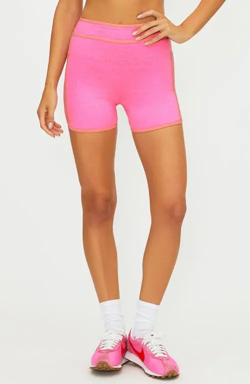 Beach Riot Ryder High-waist Bike Shorts - Shoreline