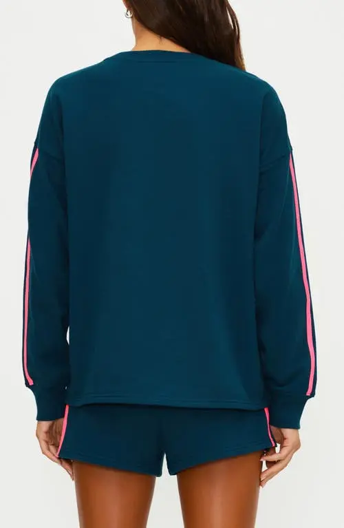 Beach Riot Cyra Crewneck Cotton Sweatshirt