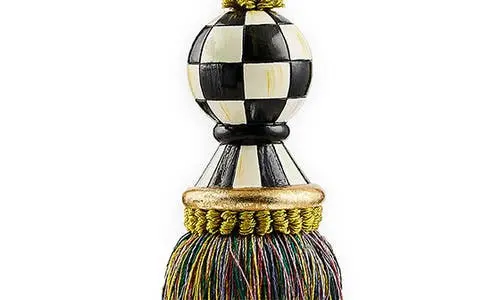 MACKENZIE-CHILDS Courtly Check Tassel