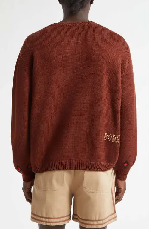 BODE Scottie Wool Sweater