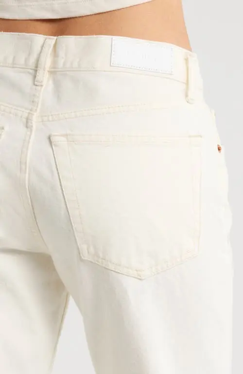 RE/DONE Blondie Crop Jeans - Crema