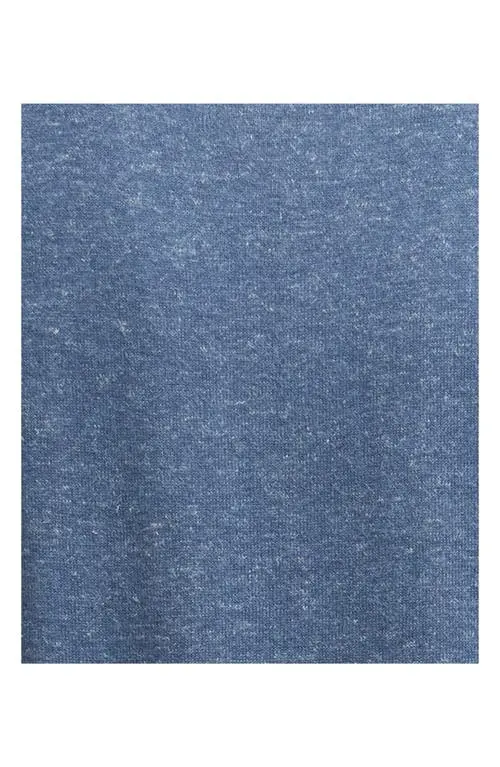 Barbour Muston Cotton & Linen Polo - Denim