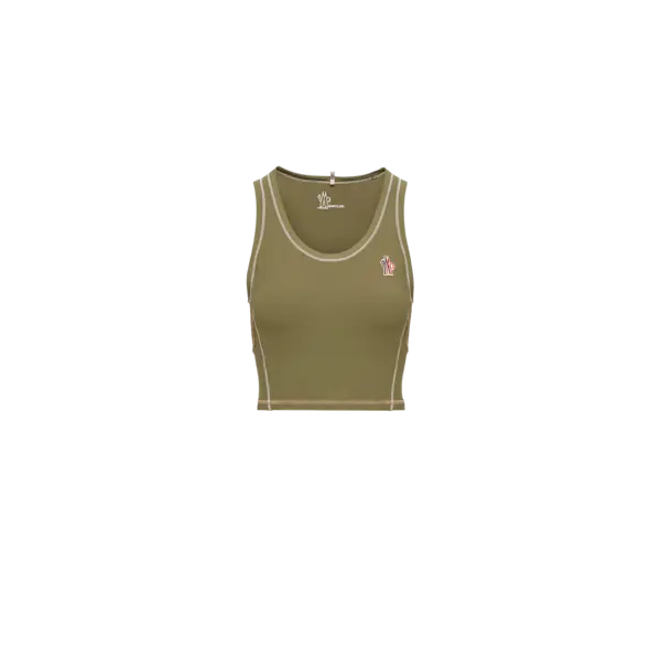Moncler Polartec Tank Top - Green