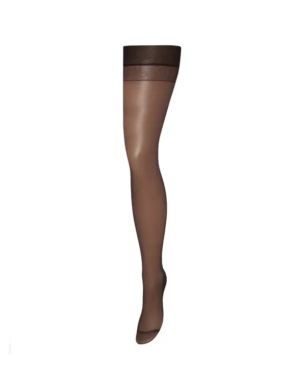 Bluebella Plain Top Stockings - Black