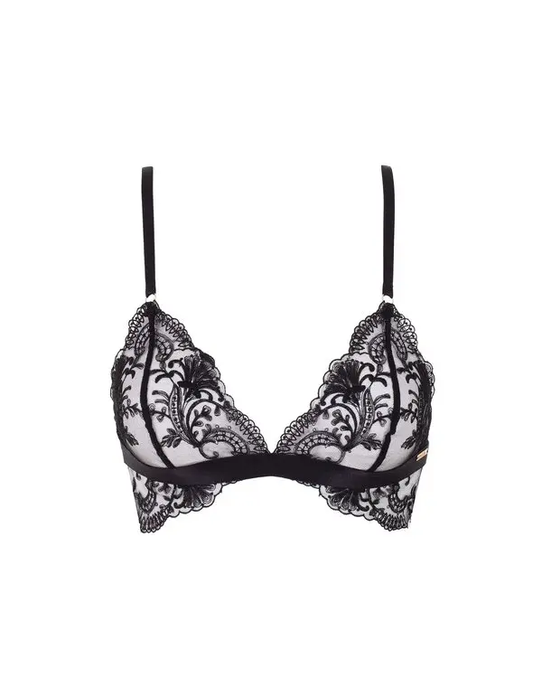 Bluebella Marseille Lace Bralette - Black