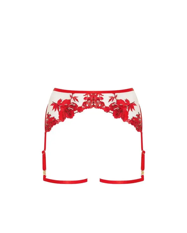 Bluebella Lavanya Suspender Thigh Harness - Red