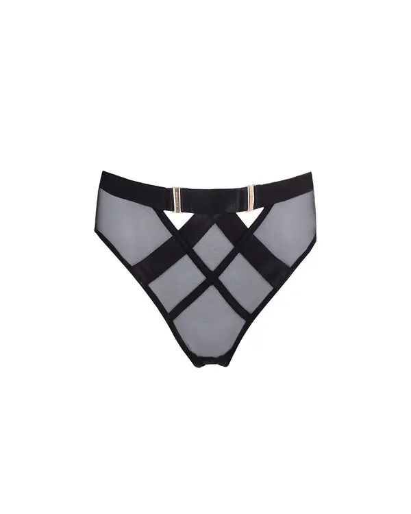 Bluebella Sawyer High-waist Panty - Black