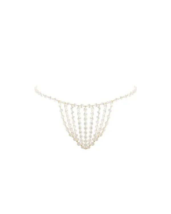 Bluebella Crystal Thong - Clear