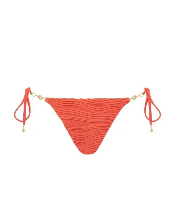 Bluebella Orta Tie-side Bikini Brief - Orange