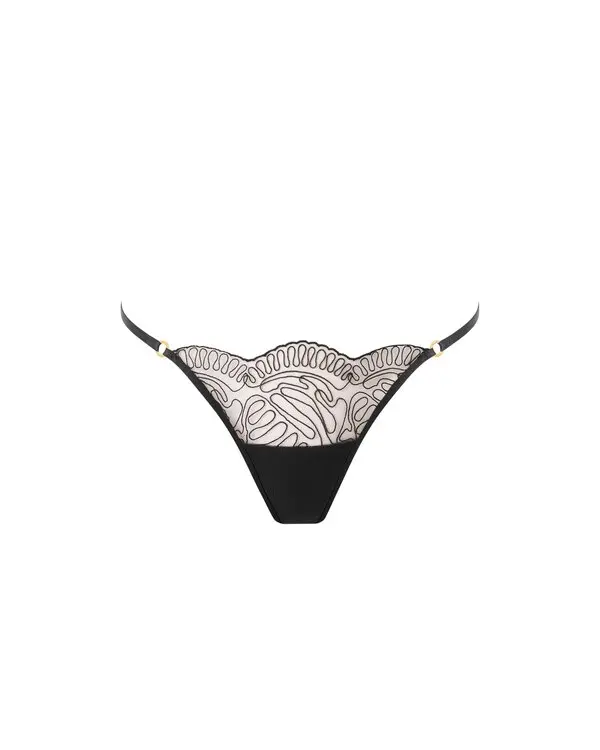 Bluebella Leliana Sheer Panty - Black