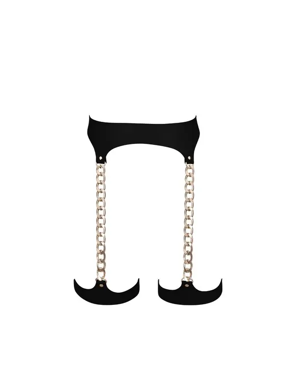 Bluebella Lotus Thigh Harness - Black
