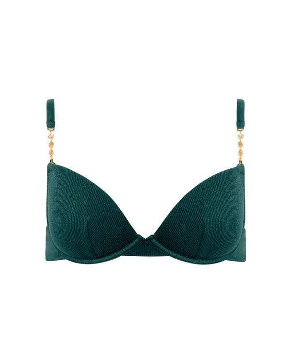 Bluebella Caspian Underwire Bikini Top - Green