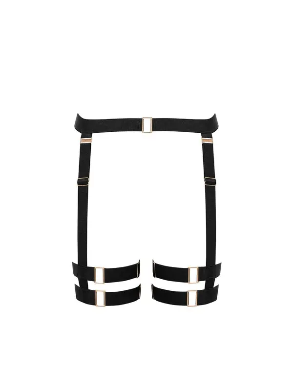 Bluebella Trinity Thigh Harness - Black