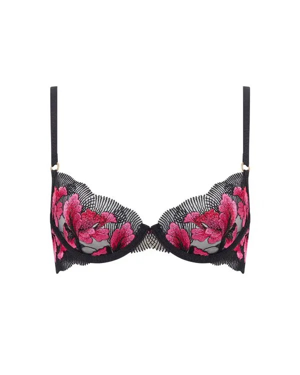 Bluebella Vivienne Floral Embroidered Bra - Pink