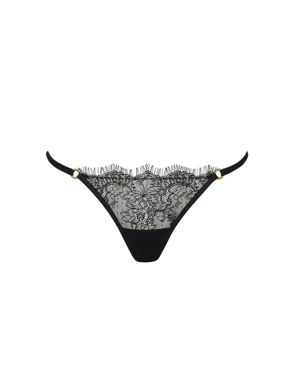Bluebella Camelia Lace Panty - Black